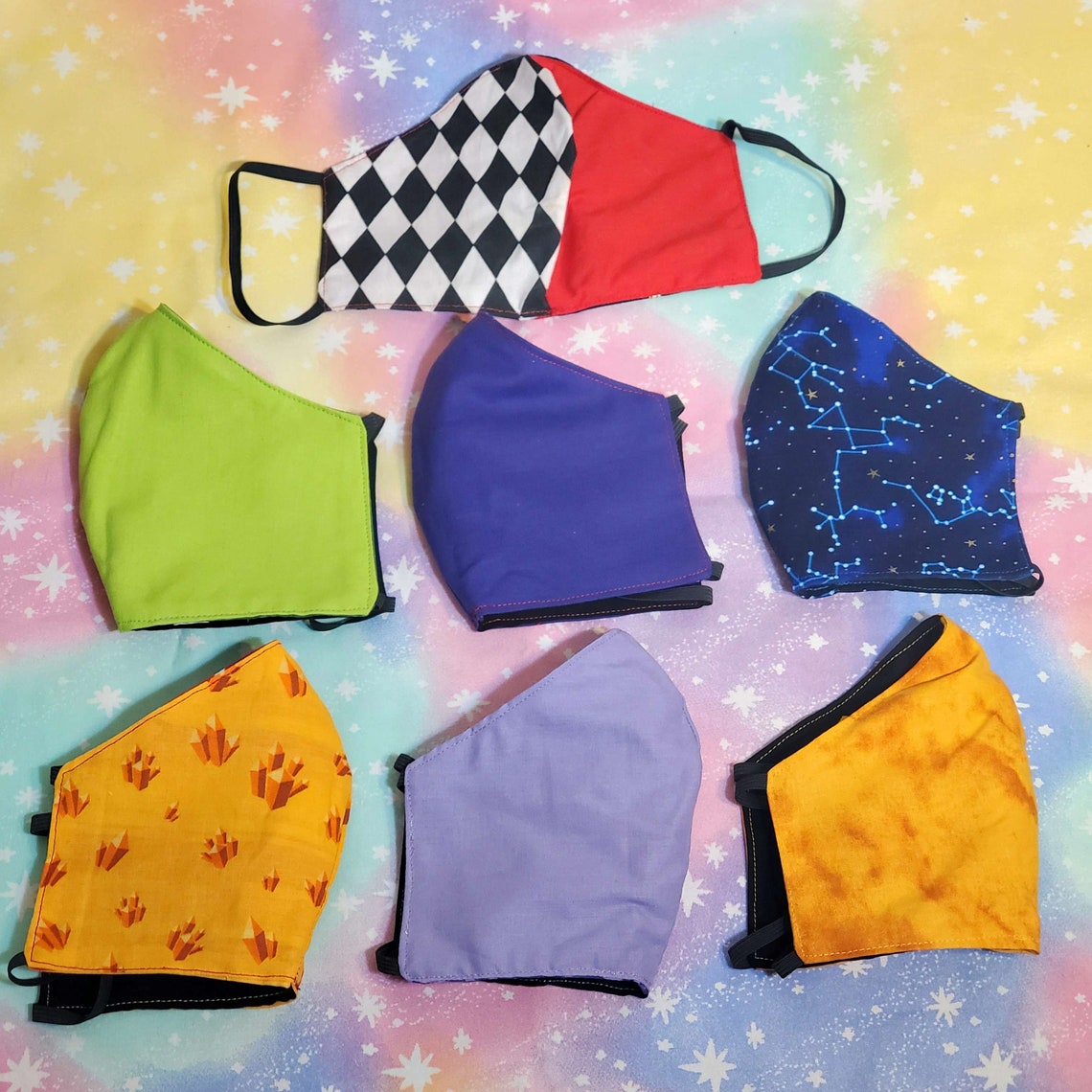 Twisted Wonderland Homemade Face Masks - Etsy