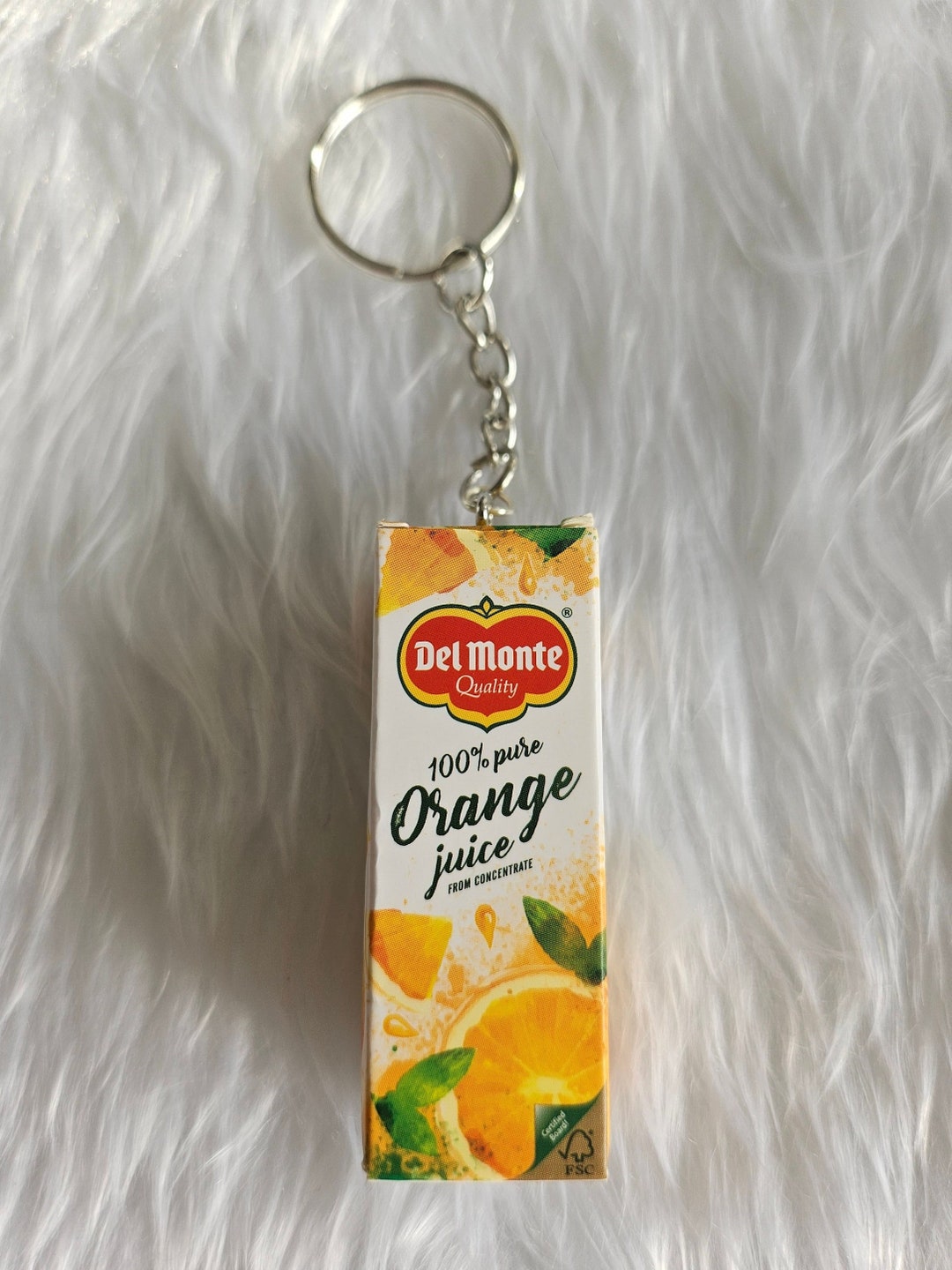 Mini Brands Orange Juice Keyring Cute Quirky Weird - Etsy