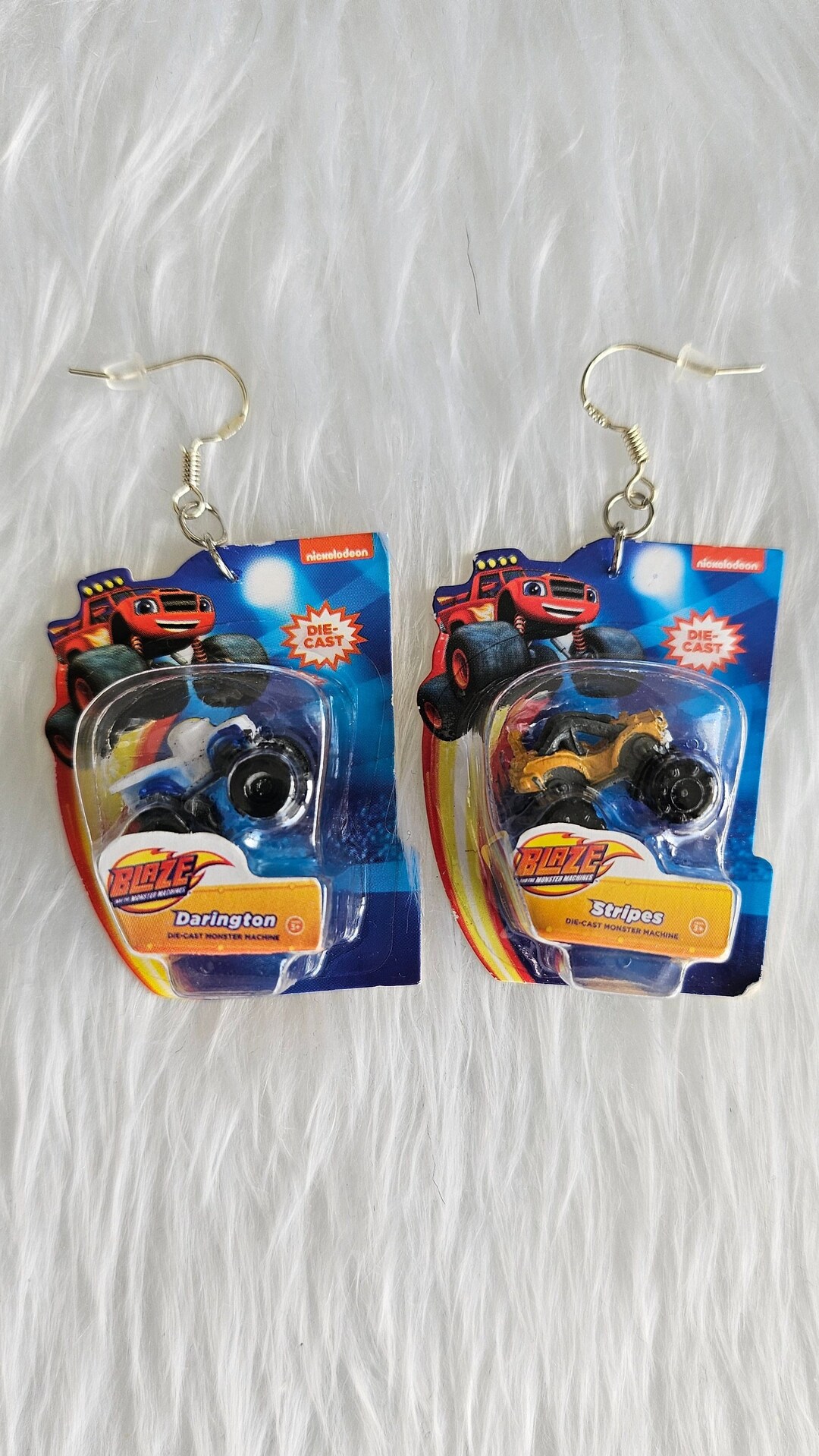 Mini Nickelodeon Monster Truck Figurine Earrings Mini Brands - Etsy