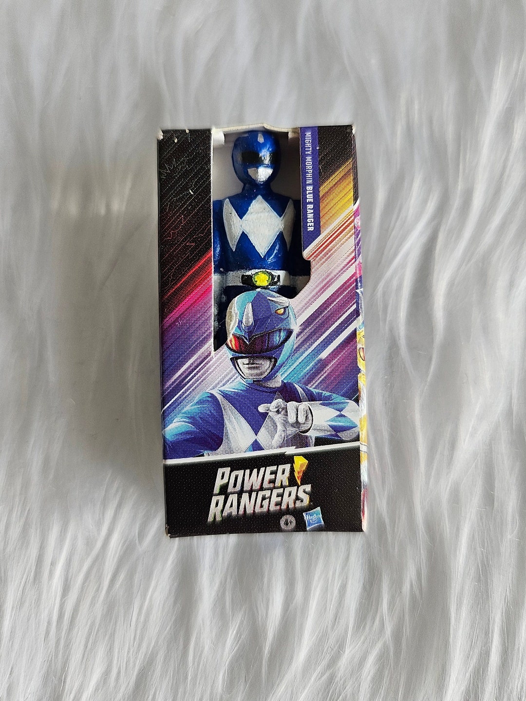 Mini Blue Power Ranger Figurine Badge Pin Mini Toys Quirky - Etsy