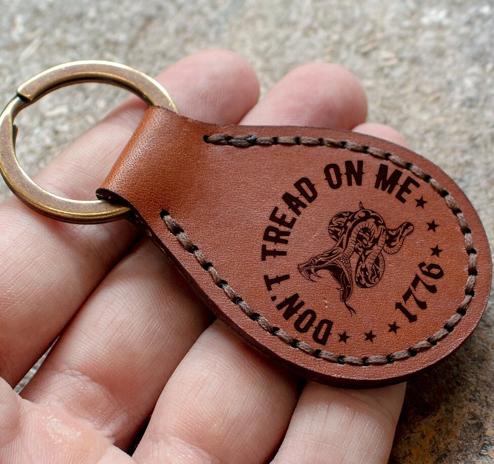 Don't Tread on Me - SVG - LIGHTBURN- GLOWFORGE - Etsy