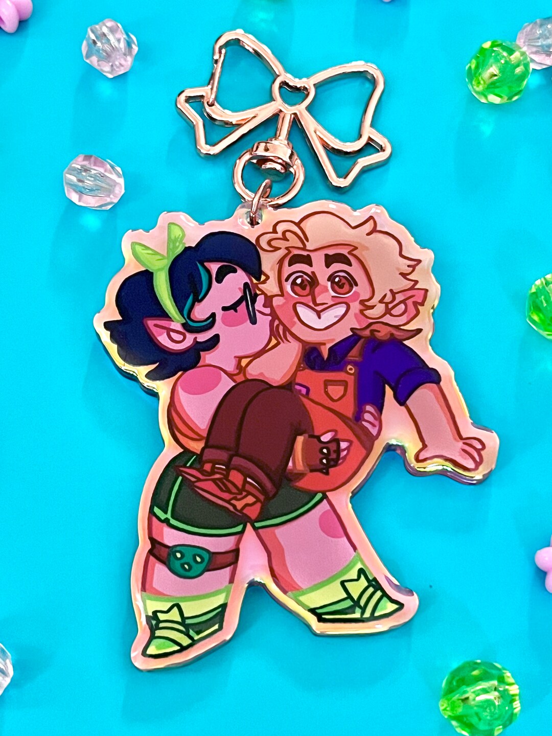 The Lovers! Huntlow and Lumity Charms - Available Here and on Shop Mykannos - Etsy