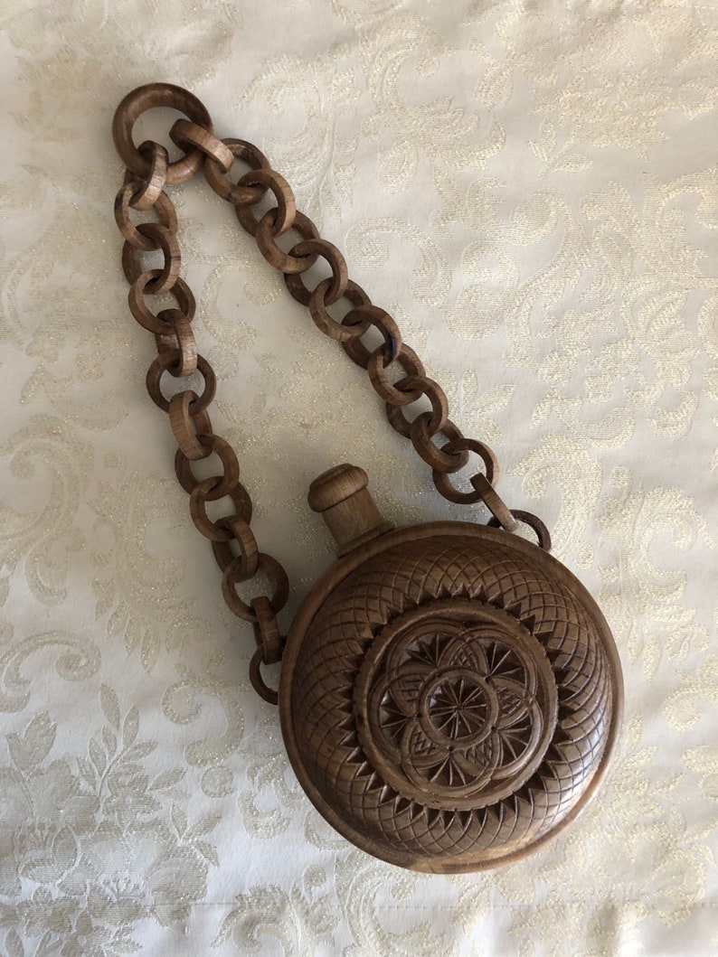 Wooden Flask Walnut Mountain Wood Flask Great Gift for - Etsy