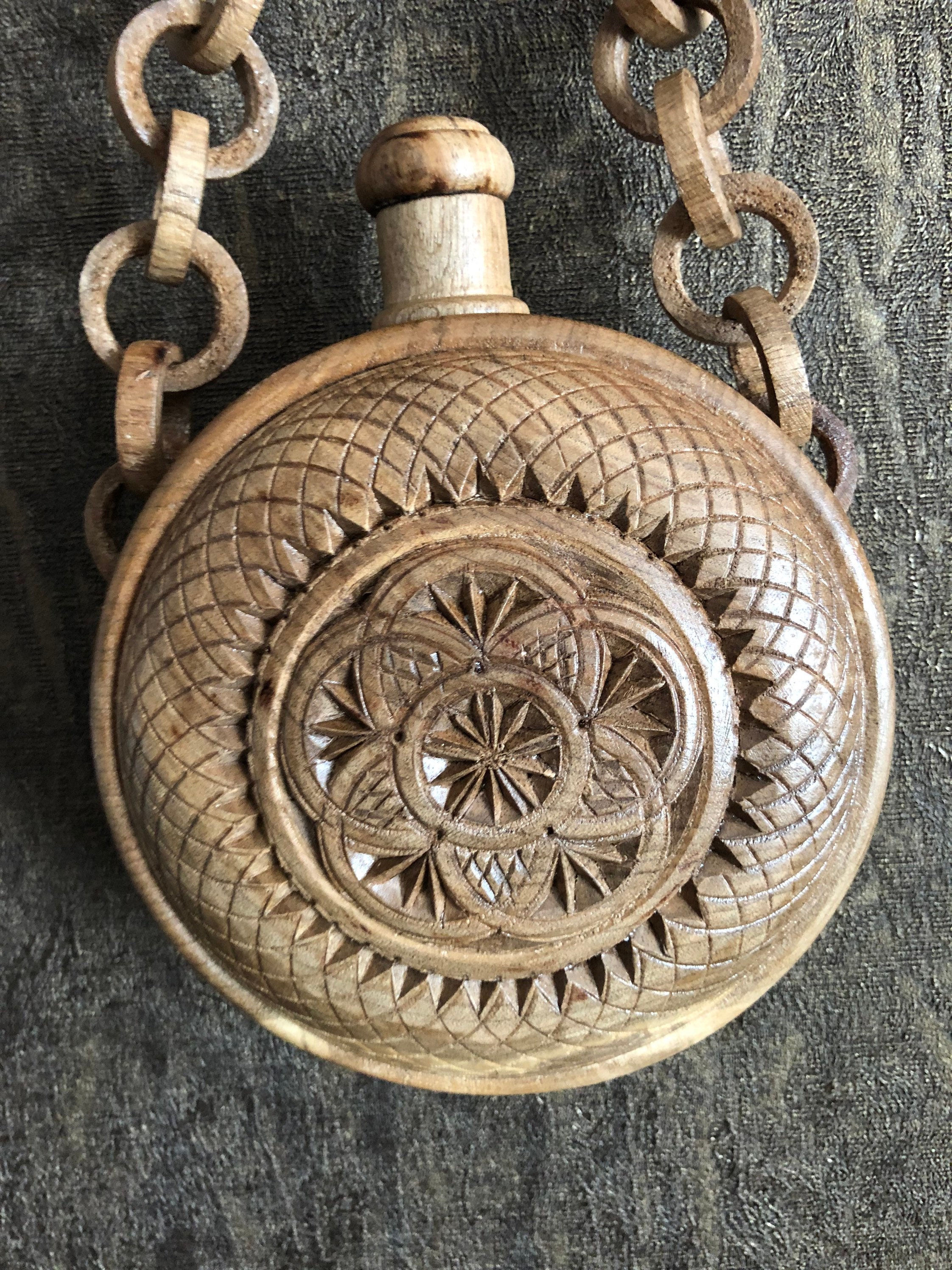 Wooden Flask Walnut, Mountain Wood Flask, Great Gift for Wedding, for ...