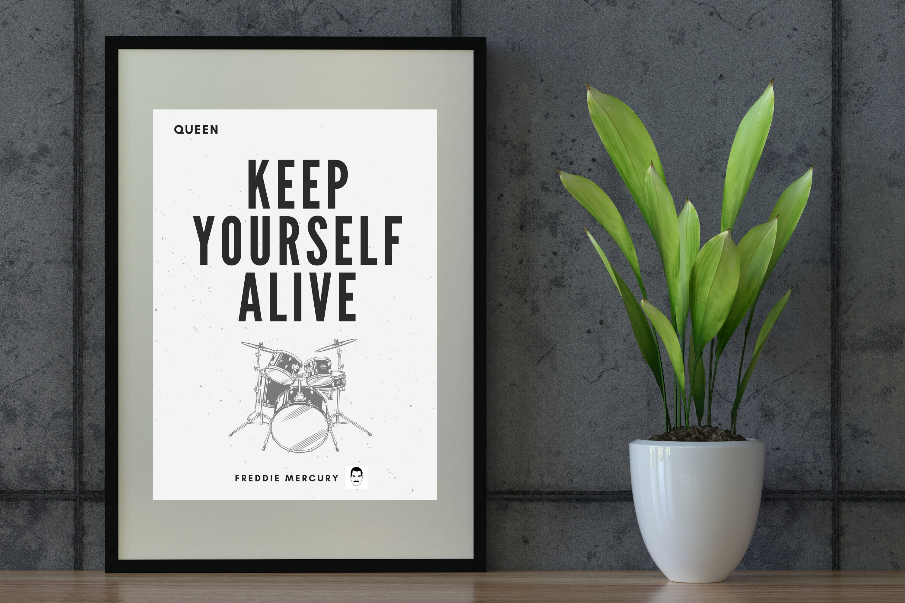 Keep Yourself Alive Printable Wall Art Queen Printable - Etsy UK