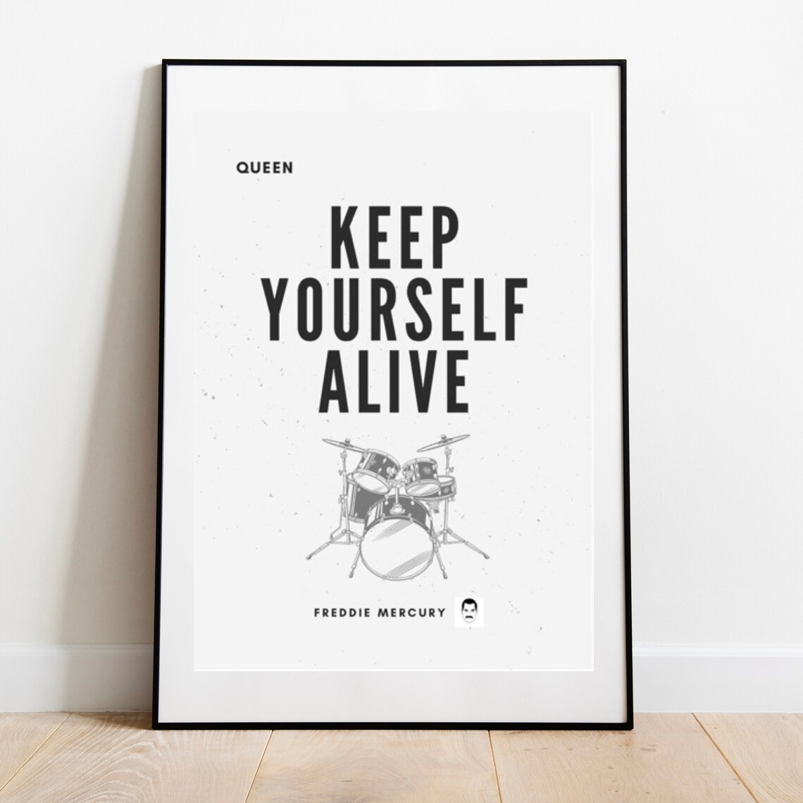 Keep Yourself Alive Printable Wall Art Queen Printable - Etsy UK