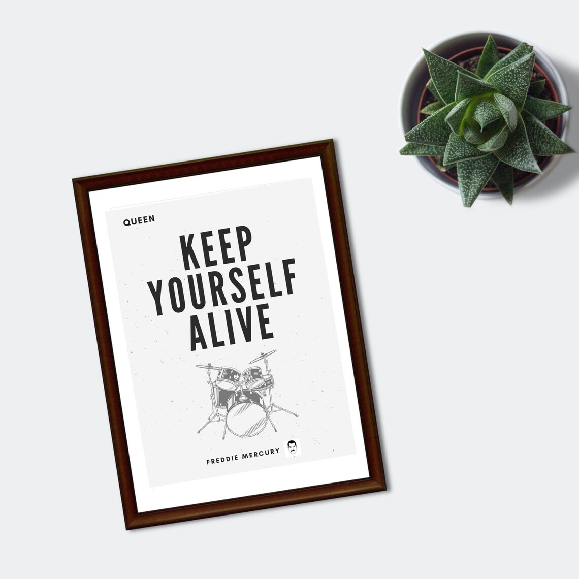 Keep Yourself Alive Printable Wall Art Queen Printable - Etsy UK