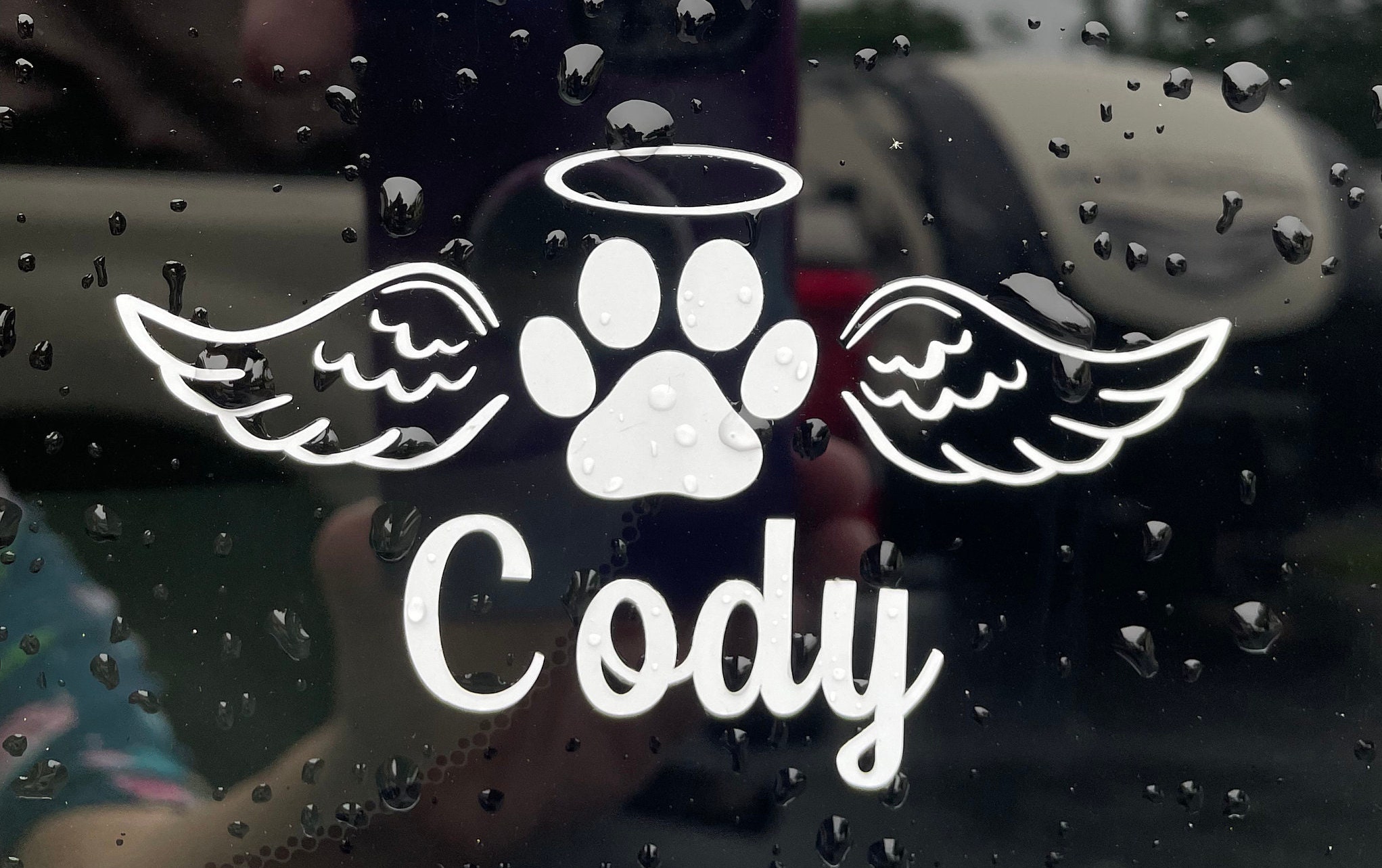 Angel Hero Memorial Decal Sticker - Etsy