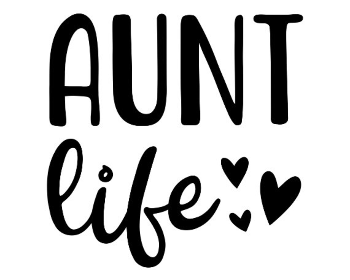 Aunt Life Design Bundle SVG PNG DXF Commercial Use | Etsy