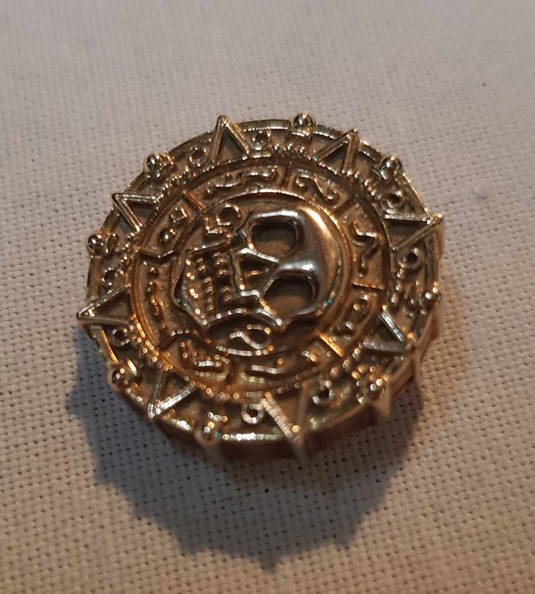 Pirates of the Caribbean Medallion Pendant - Etsy