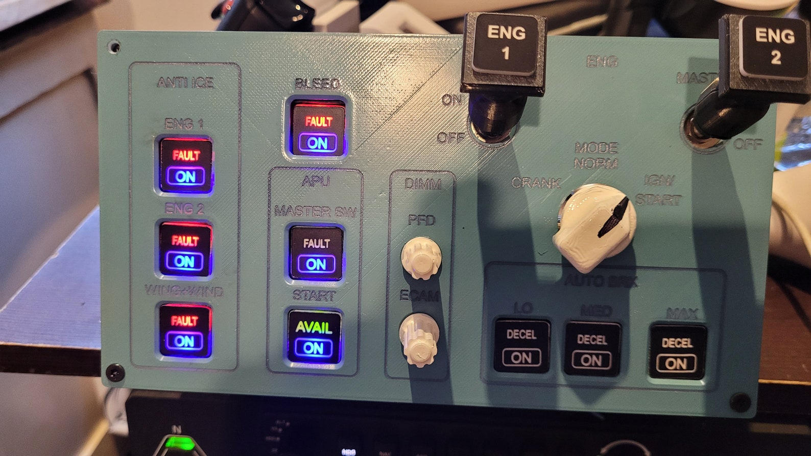 Airbus A320 Like Panel for Ingnition and Apu System for Microsoft ...