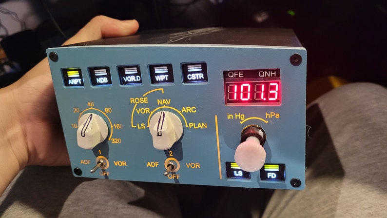 A320 FCU + EFIS Combo STL Files Digital Download - Etsy