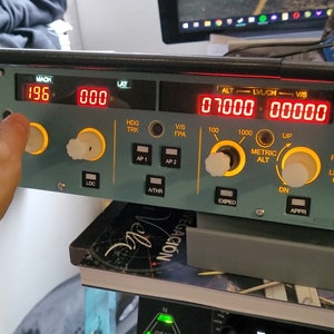 A320 FCU + EFIS Combo STL Files Digital Download - Etsy