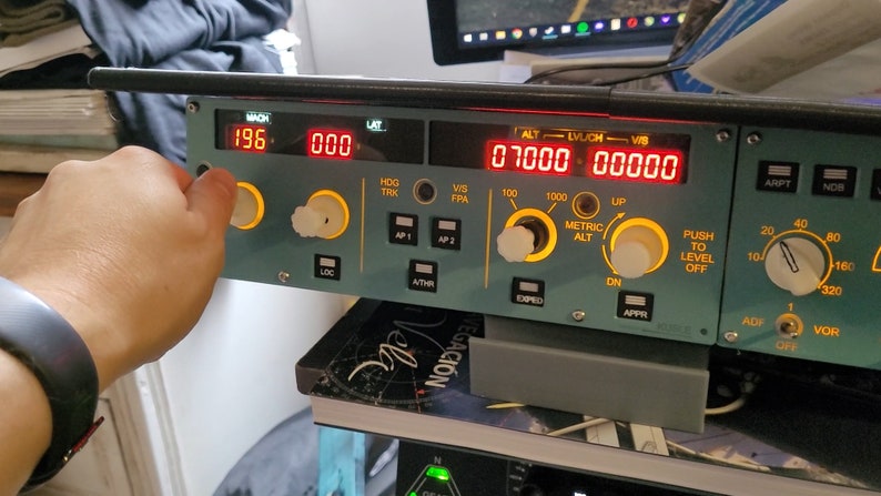 A320 FCU + EFIS Combo STL Files Digital Download - Etsy