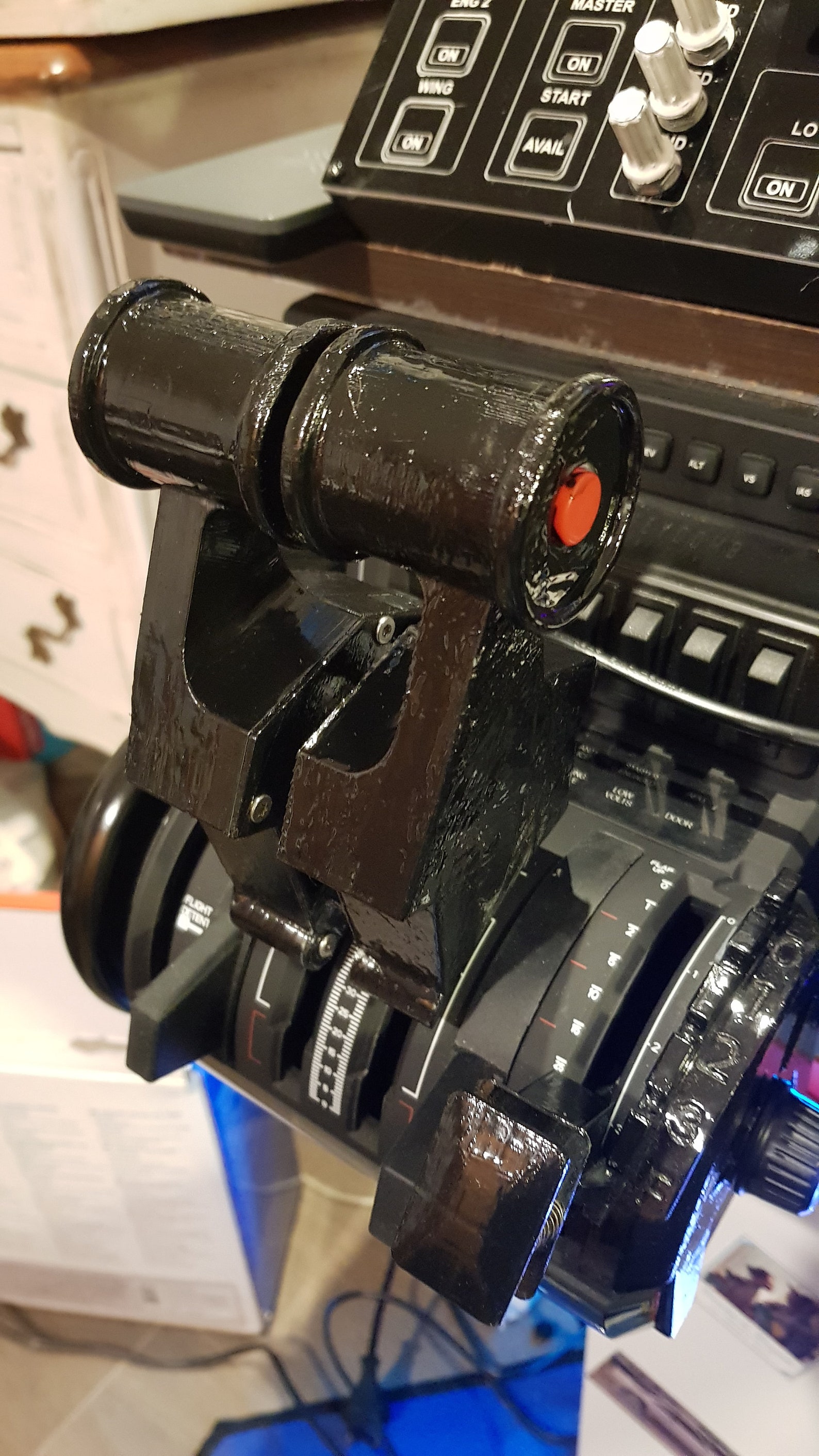 Flight Sim Throttle Lever Airbus A320, With Locking Reverses and ...