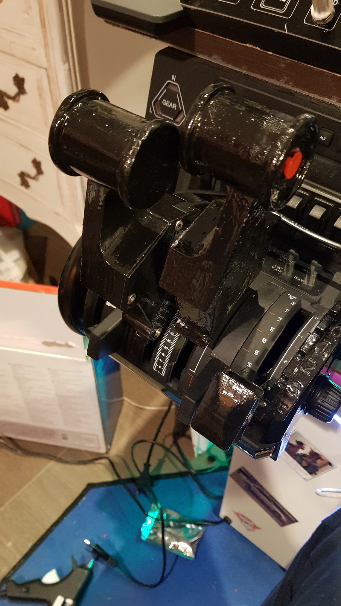 Flight Sim Throttle Lever Airbus A320, With Locking Reverses and ...