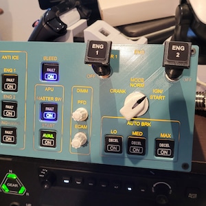 Airbus A320 Like Panel for Ingnition and Apu System for Microsoft ...
