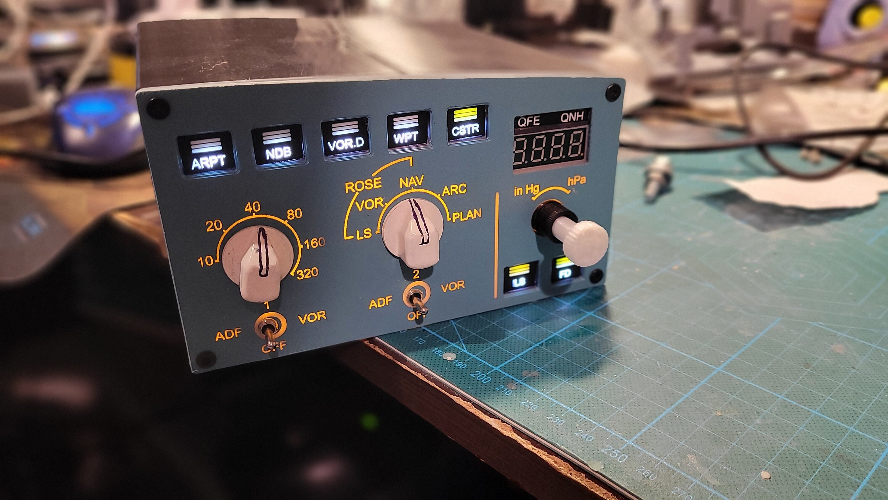 A320 FCU + EFIS Combo STL Files Digital Download - Etsy Australia