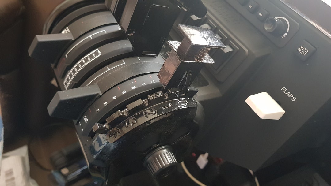 Airbus A320 Bravo Spolier and Flaps Lever and Steps for Honeycomb Bravo ...