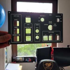 Airbus A320 Like Panel for Ingnition and Apu System for Microsoft ...