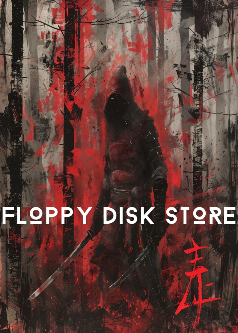 Kanji Shinobi With Armor in the Forest | Floppy Disk Store Downloadable ...