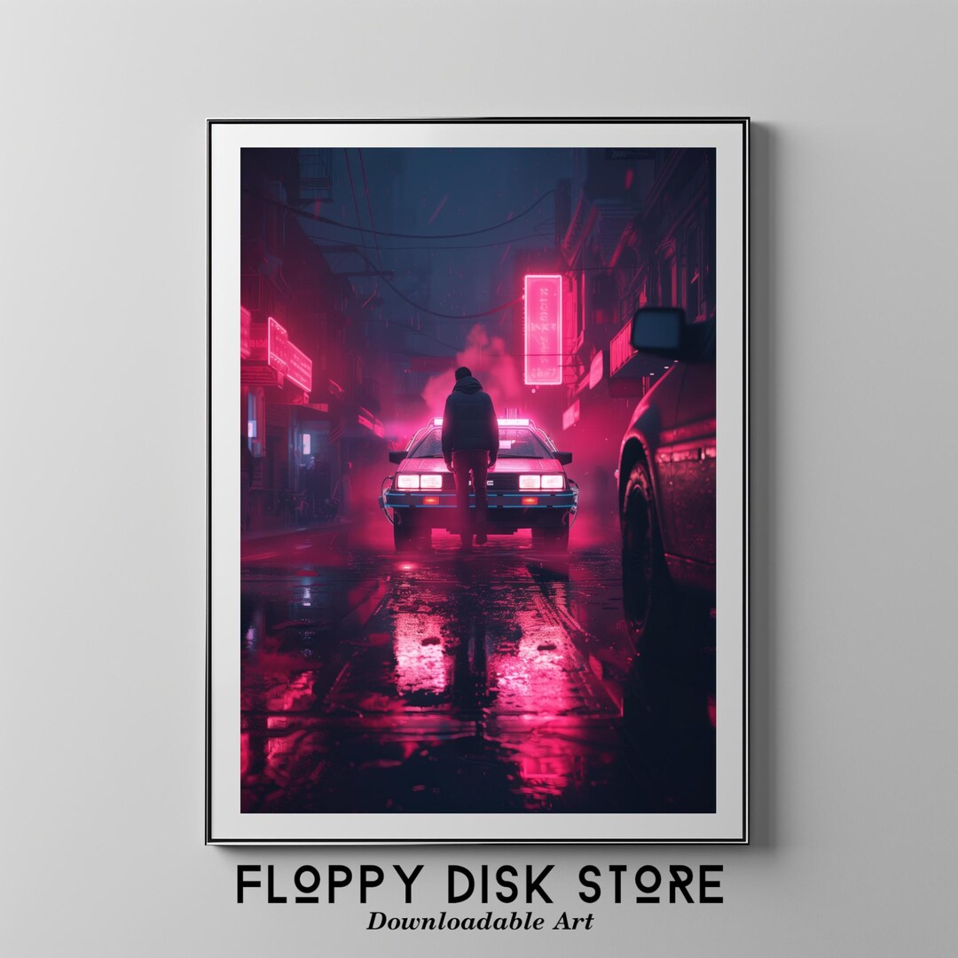 Hyper Realistic Representation of Back to the Future in A City | Floppy ...