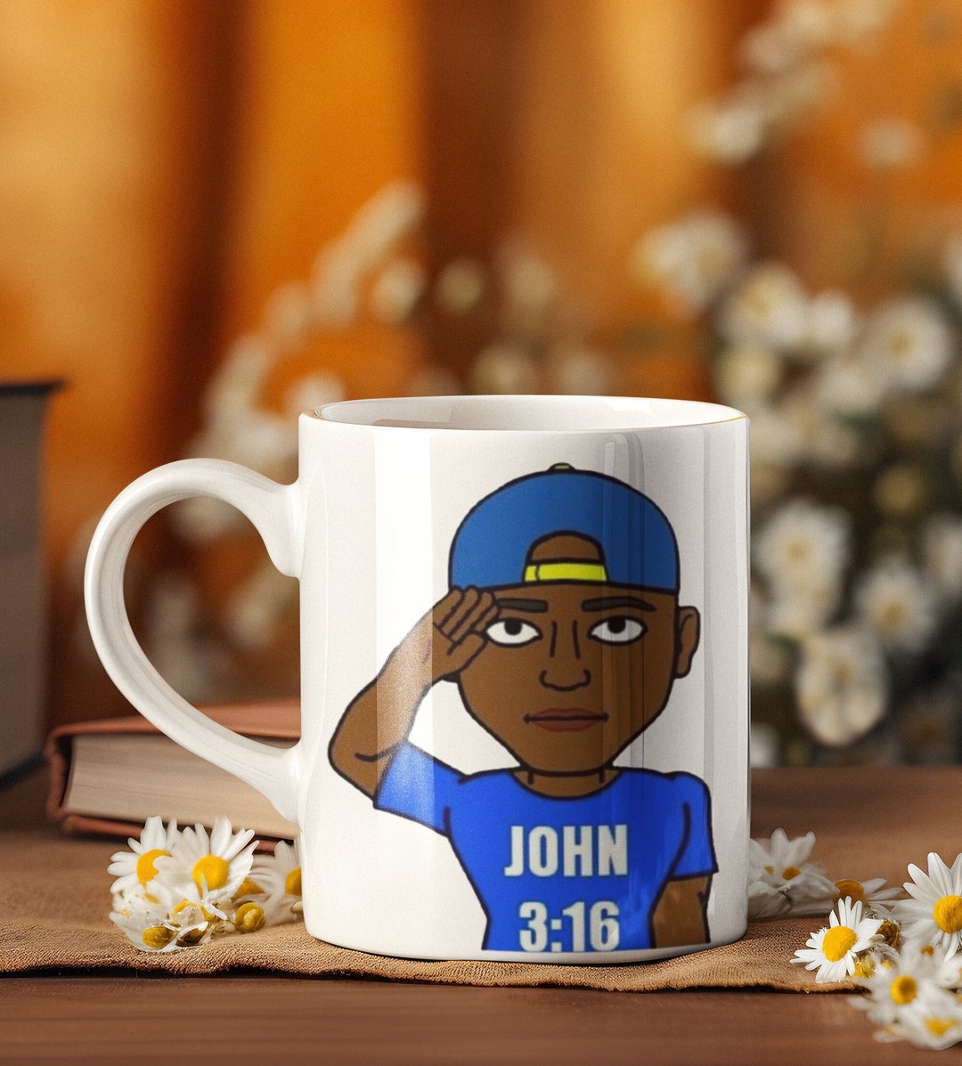 John 3:16 Bitmoji Christian Coffee Mug, Christian Mug, Christian Easter ...