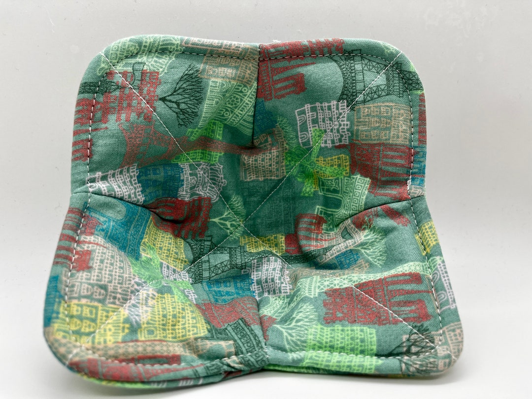 Microwaveable Rice Bowl or Ice Cream Cozy, French Quarter - Set of 2 - Etsy