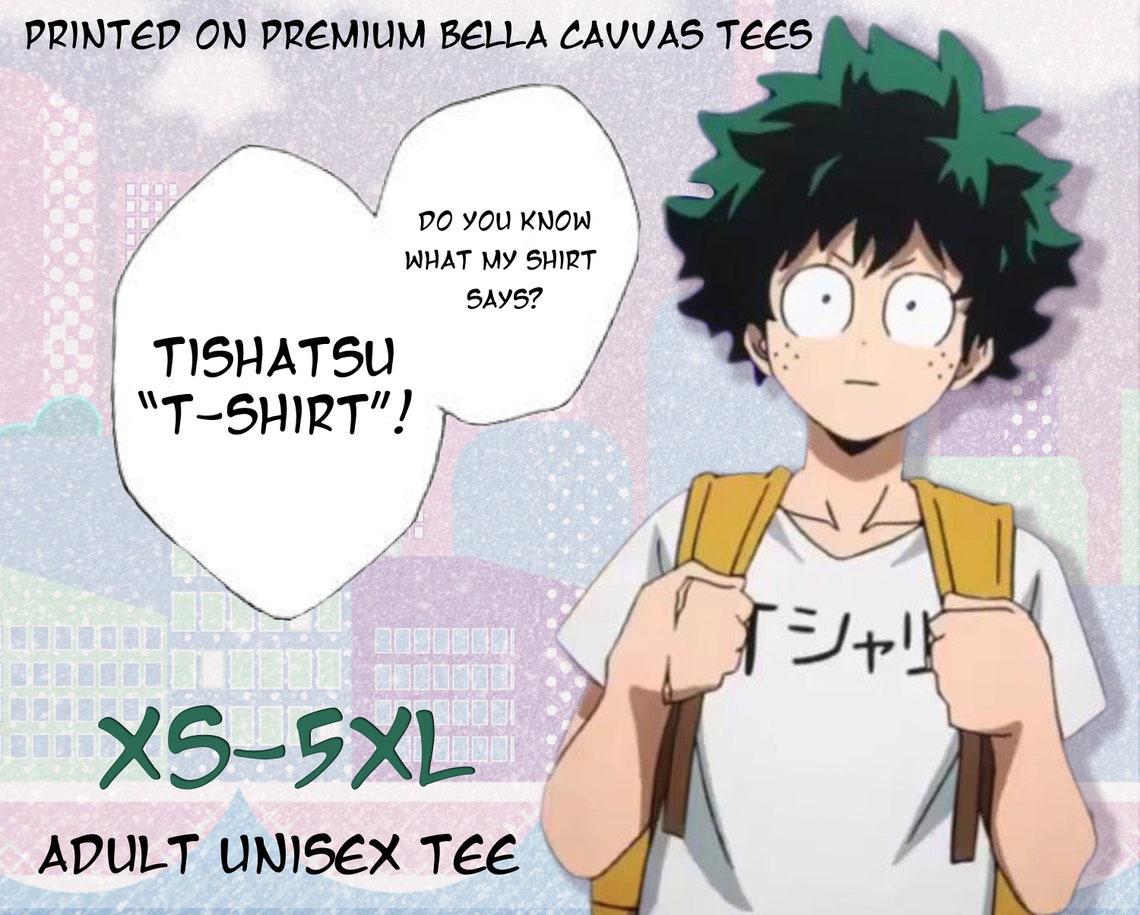 Deku Mall Cosplay Unisex Tee Boku no Hero Academia Anime | Etsy