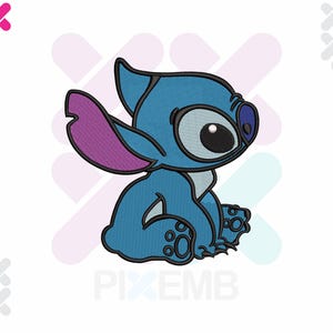 Lilo and Stitch Machine Embroidery Design, 2 Designs. instant Download ...
