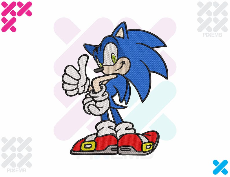 Sonic Embroidery Design Machine. Automatic Embroidery Design - Etsy