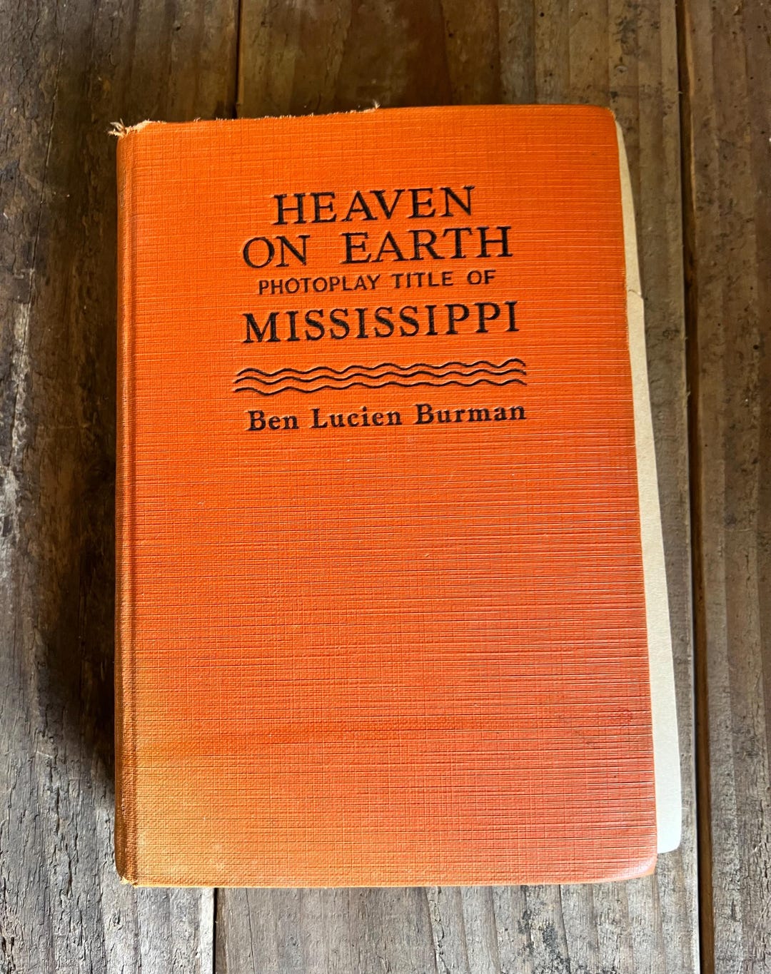 Vintage 1929 Printing of Heaven on Earth: Photoplay Title of ...