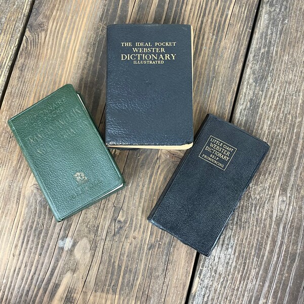 Pocket Dictionary - Etsy
