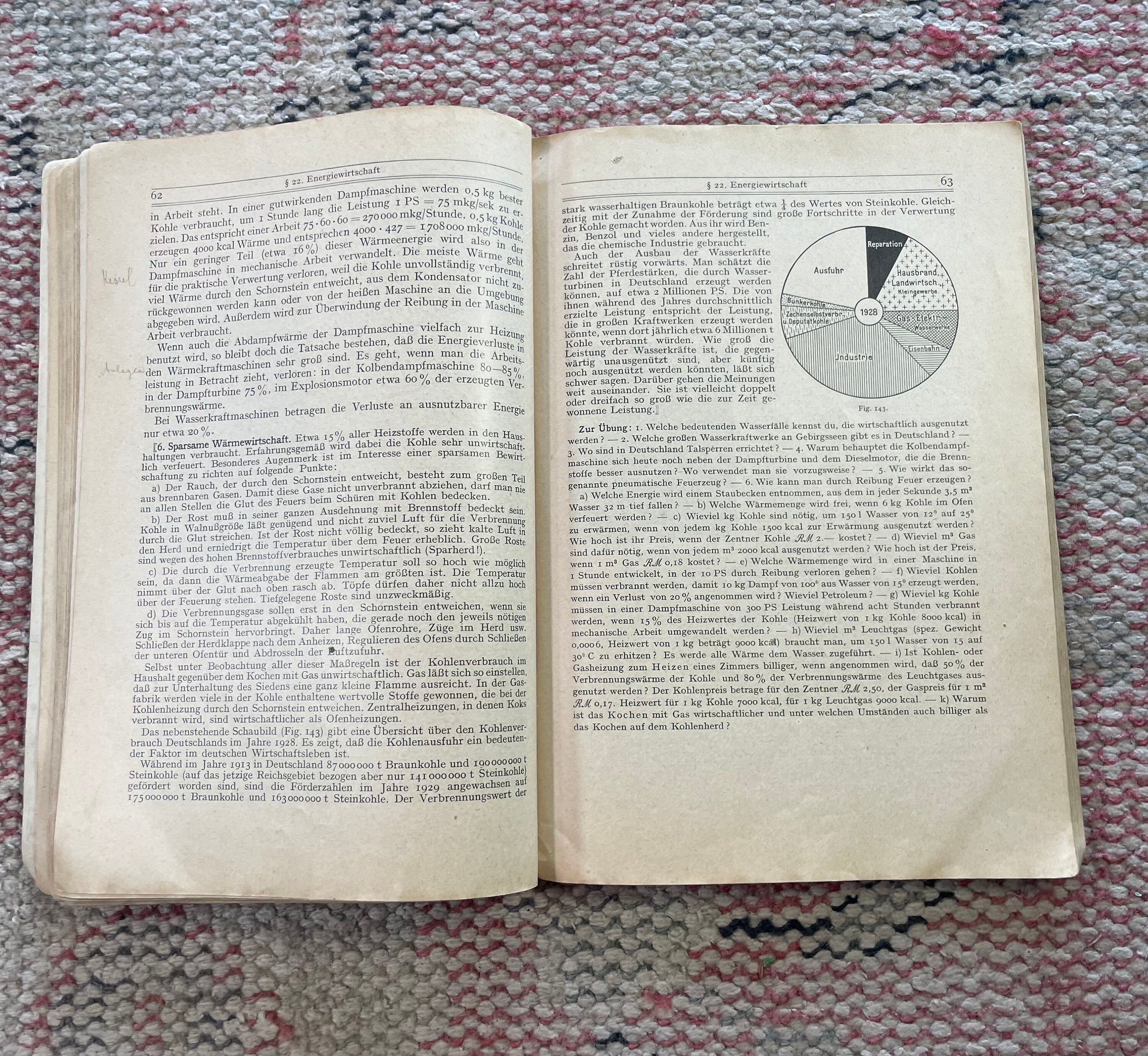 Vintage 1933 German Physics Text Book - HAHN-HENCKEL - Lehrbuch Der ...