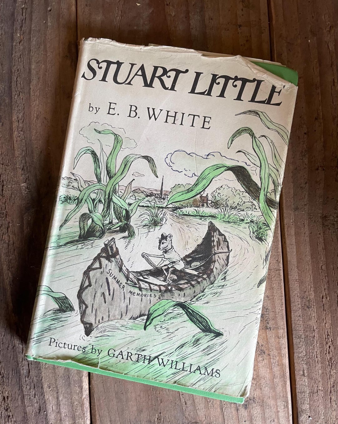 Vintage Stuart Little E. B. White Childrens Book Illustration Pictures ...