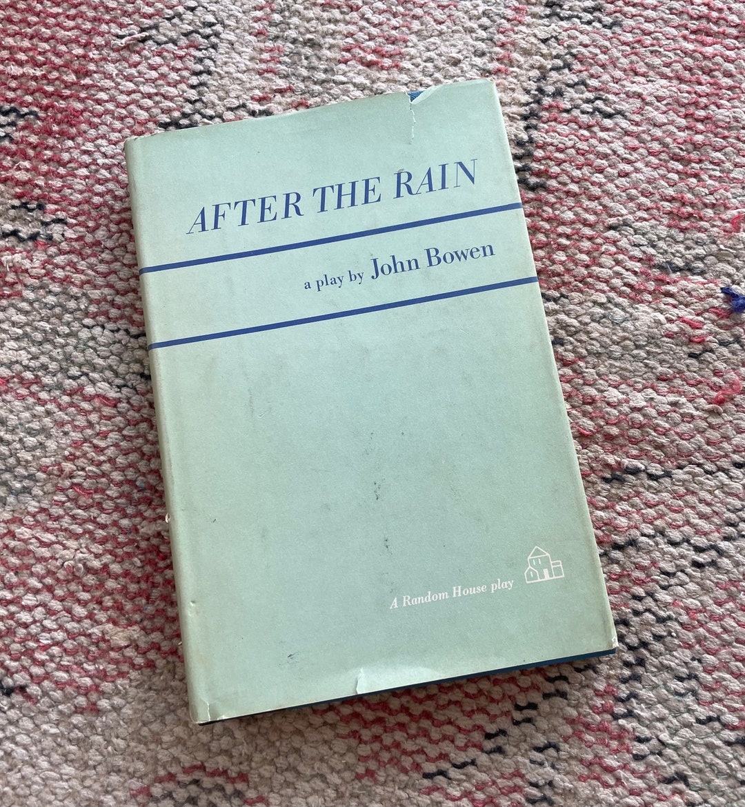 Vintage Book After the Rain a Play by John Bowen - 1967 - - Etsy