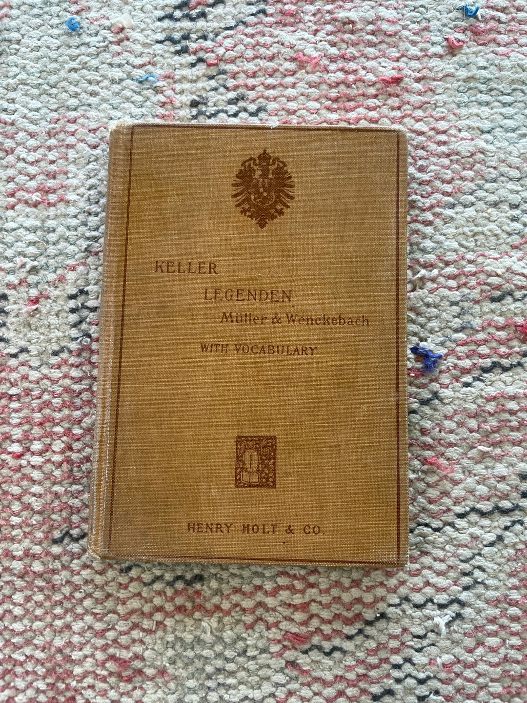 Vintage German Textbook Keller Legenden Müller & Wenekebach With ...
