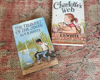 Vintage E. B. White Stuart Little/ Charlotte's Web/children Books/e.b ...