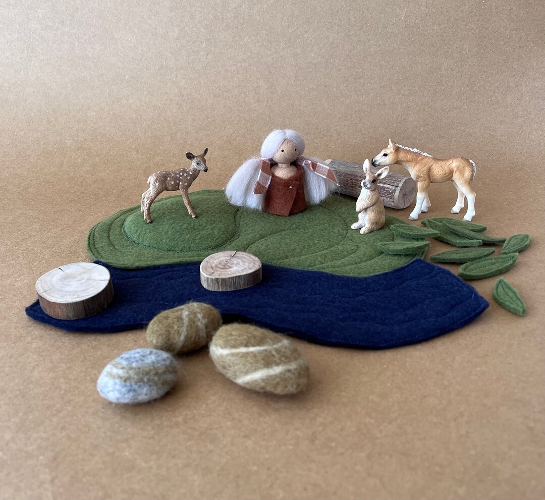 Small World Play Mat Grass Play Mat Imaginative Play - Etsy Australia