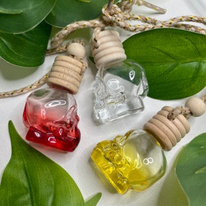 Skull Car Potion Car Potion W/ Refill Car Air Freshener Aromatic Car ...