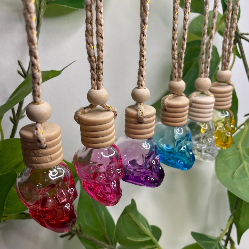 Skull Car Potion Car Potion W/ Refill Car Air Freshener - Etsy