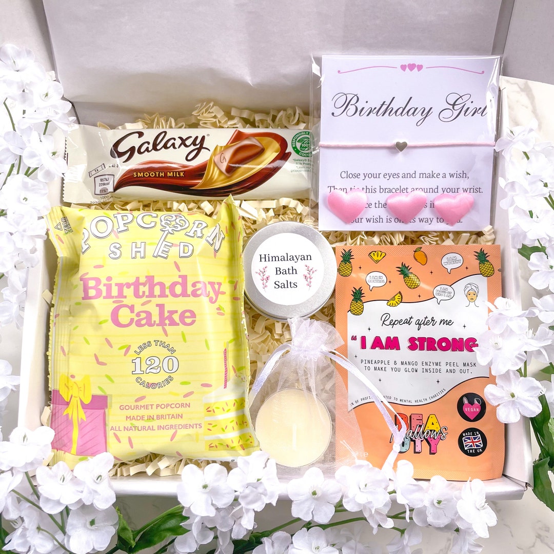 Birthday Girl Gift Box of Goodies Happy Birthday for Her - Etsy UK