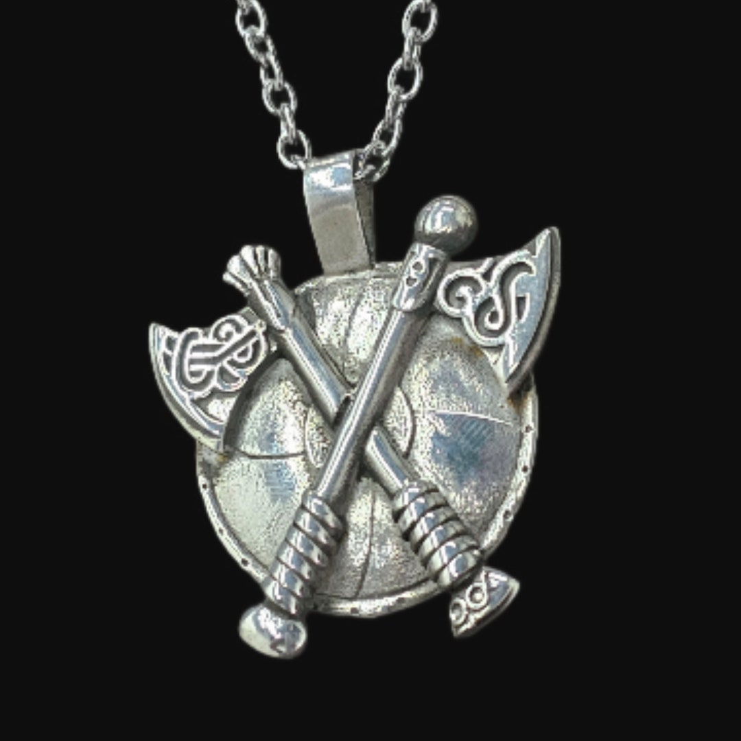 Silver Viking Shield Medal 5 X 5 Cm Weight 25 Gr Handmade - Etsy