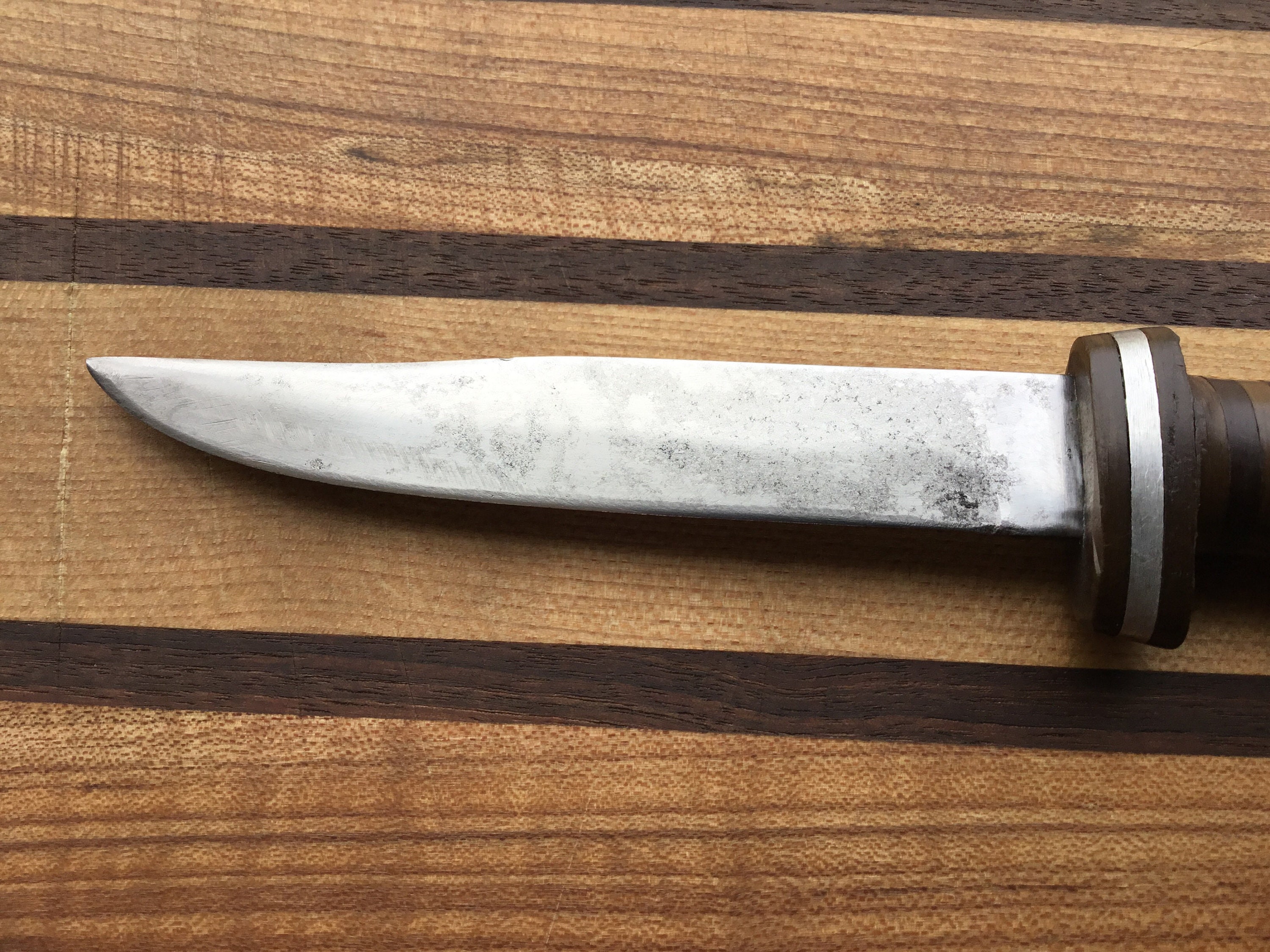 Vintage Bird and Trout Knife - Etsy