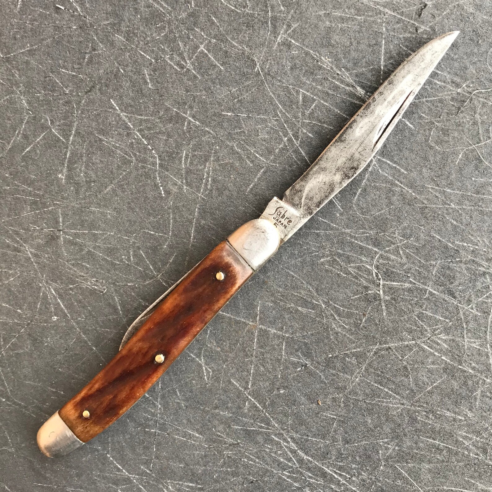 Vintage Sabre 5 Pocket Jack Knife - Etsy