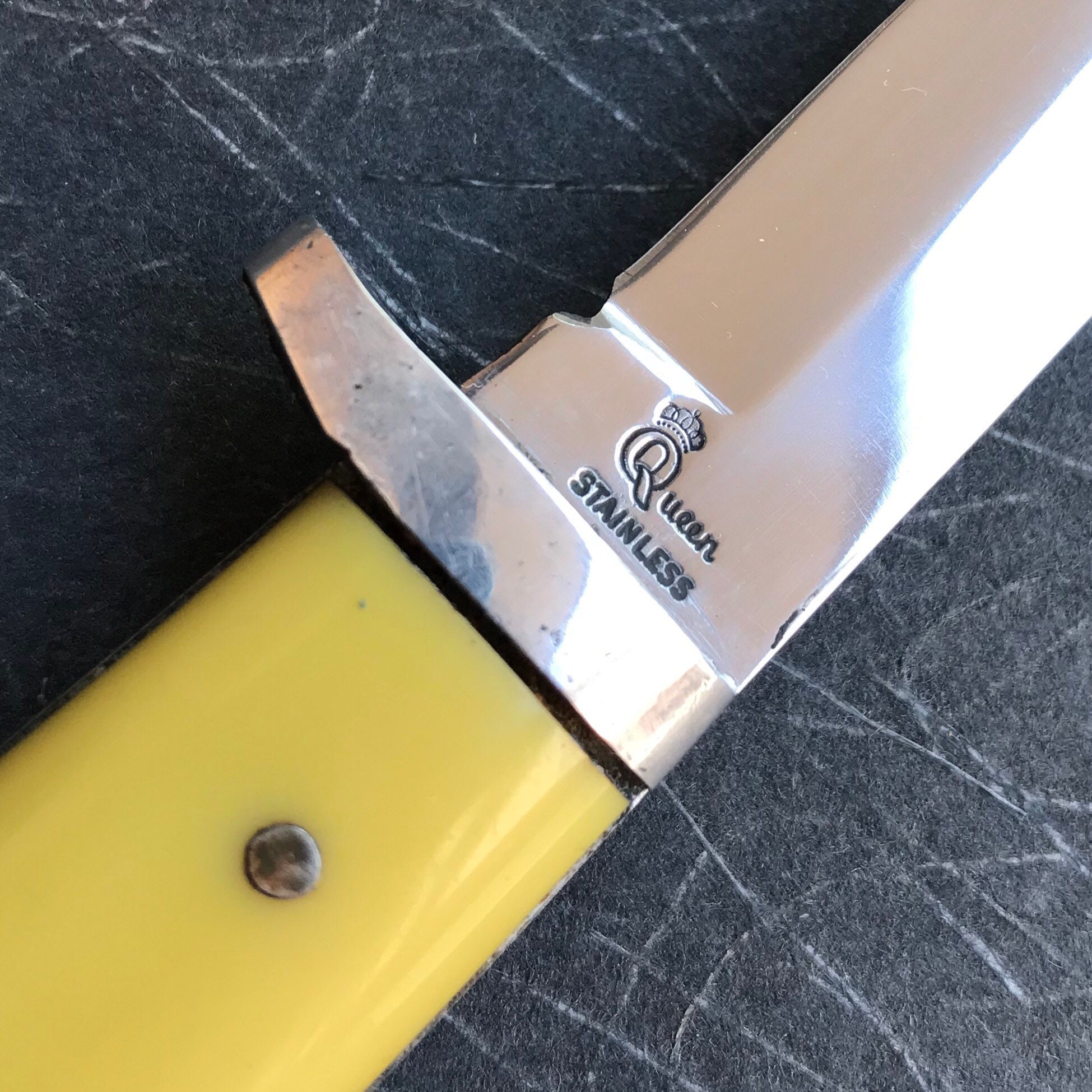 Vintage Queen Cutlery Hunting Knife - Etsy
