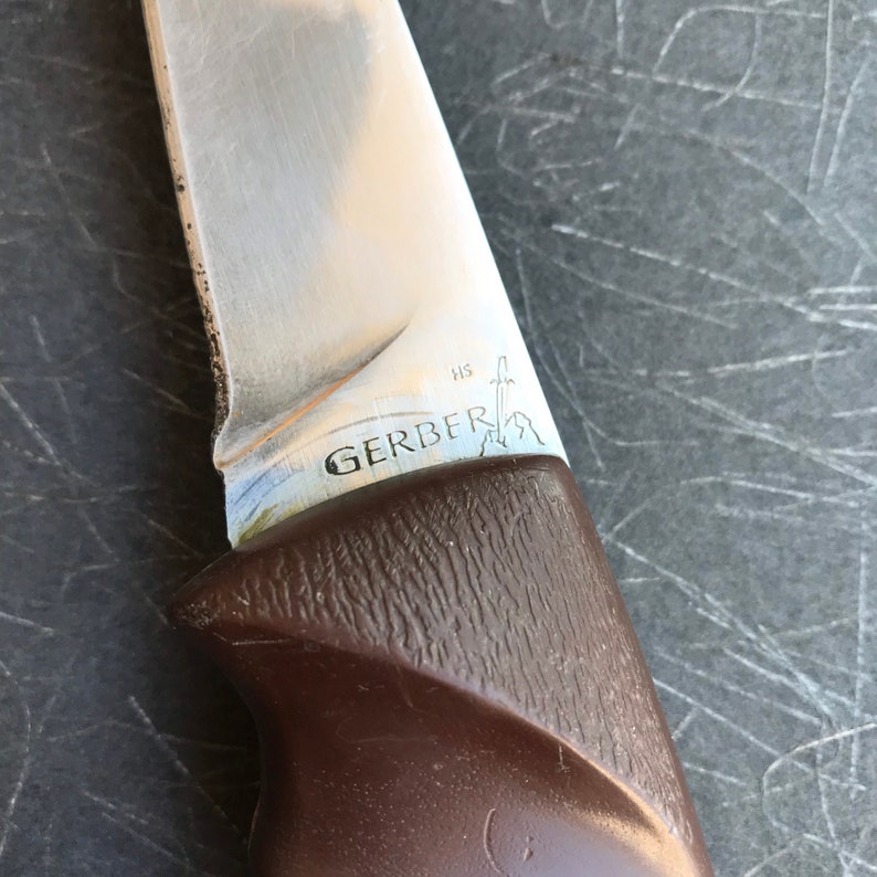 Vintage Gerber HS Hunting Knife - Etsy