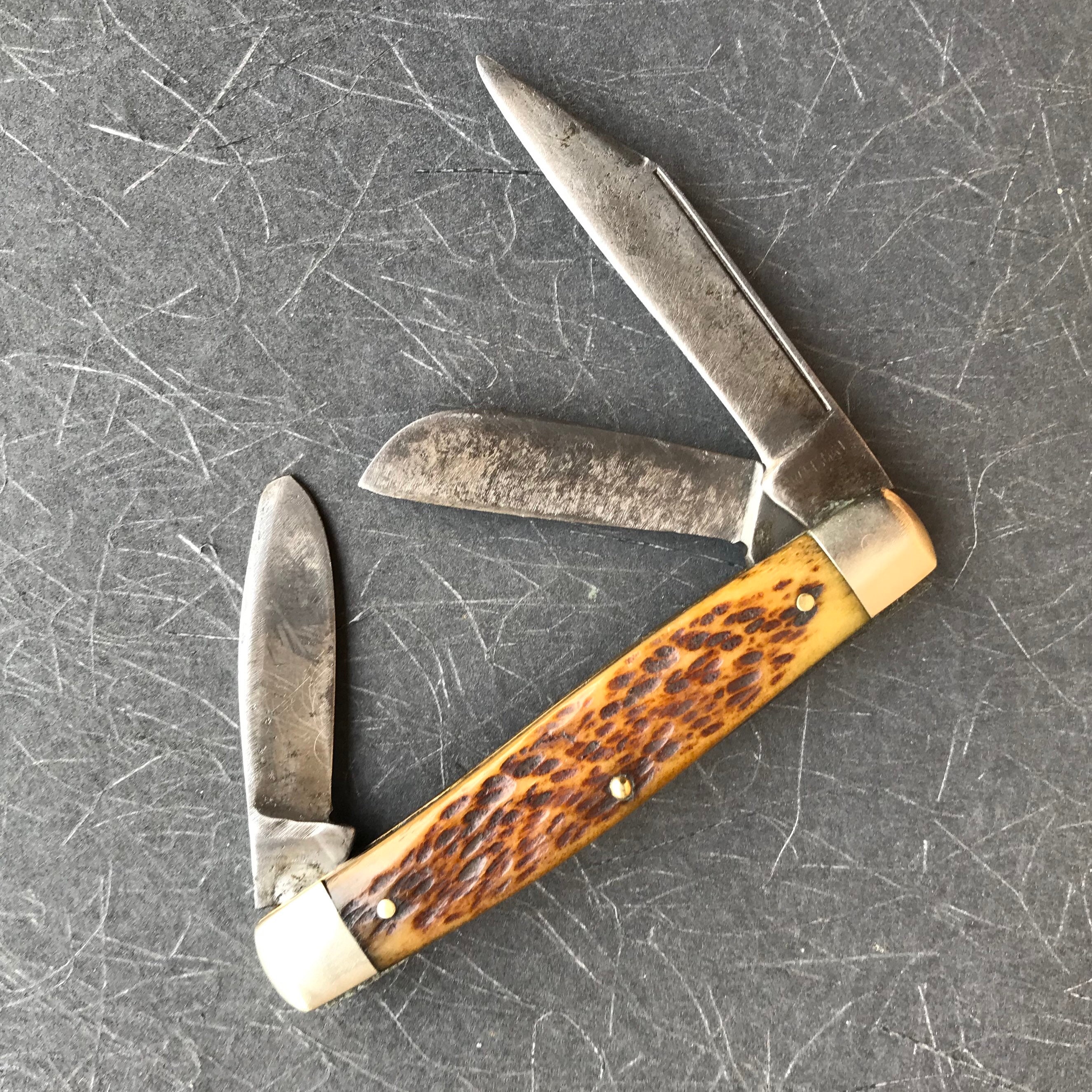 Vintage Craftsman Stockman Pocket Knife - Etsy