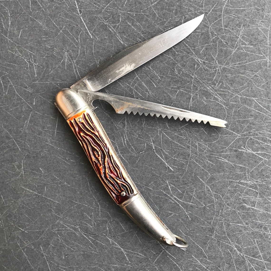 Vintage Colonial Fish Knife - Etsy