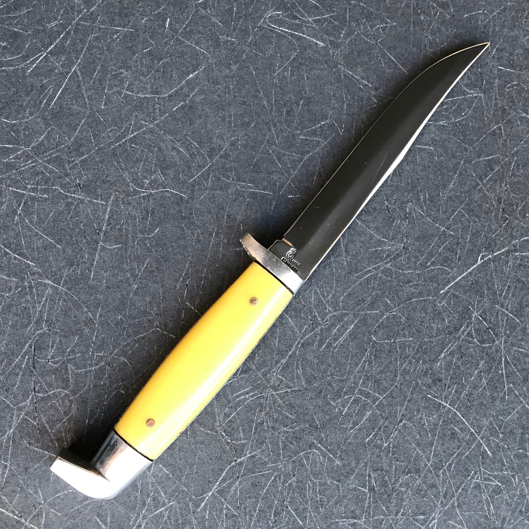 Vintage Queen Cutlery Hunting Knife - Etsy